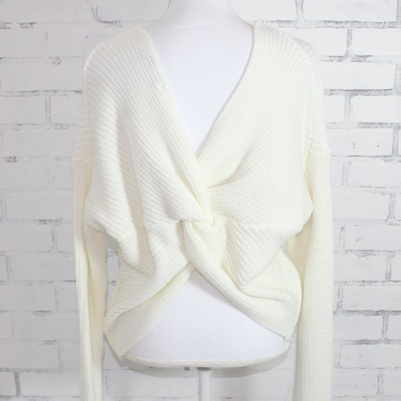 Boohoo | Sweaters | Boohoo Knot Sweater | Poshmark